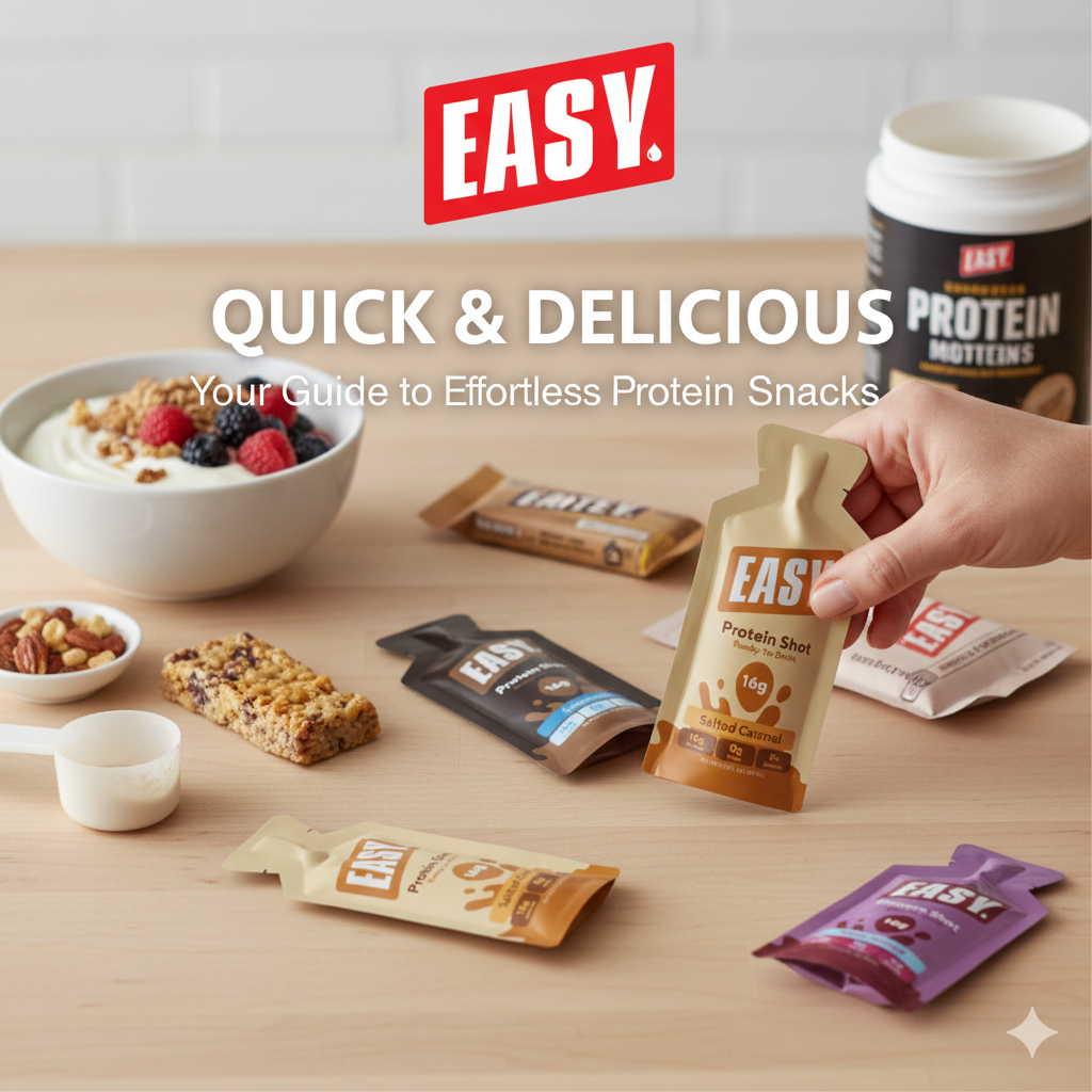 Easy Protein Snacks | Clean, Grab-and-Go Protein by Easy Protein